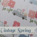 Vintage Spring Quilt Pattern* Vintage Truck* Spring Quilt* Truck Quilt ...