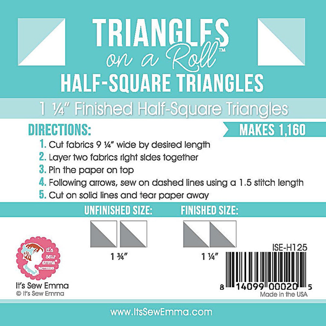 Triangles on a Roll 1 1/4 Inch*triangles on a Roll*triangle Grid Paper ...