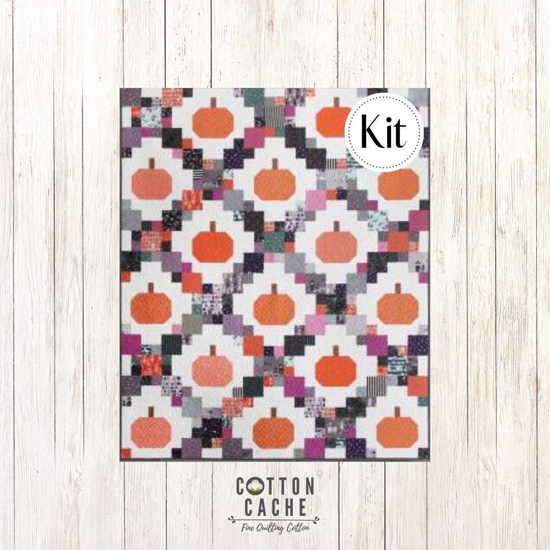 Pumpkin Patches Quilt Kit*pumpkin Patches Quilt*pumpkin Patches Pattern ...
