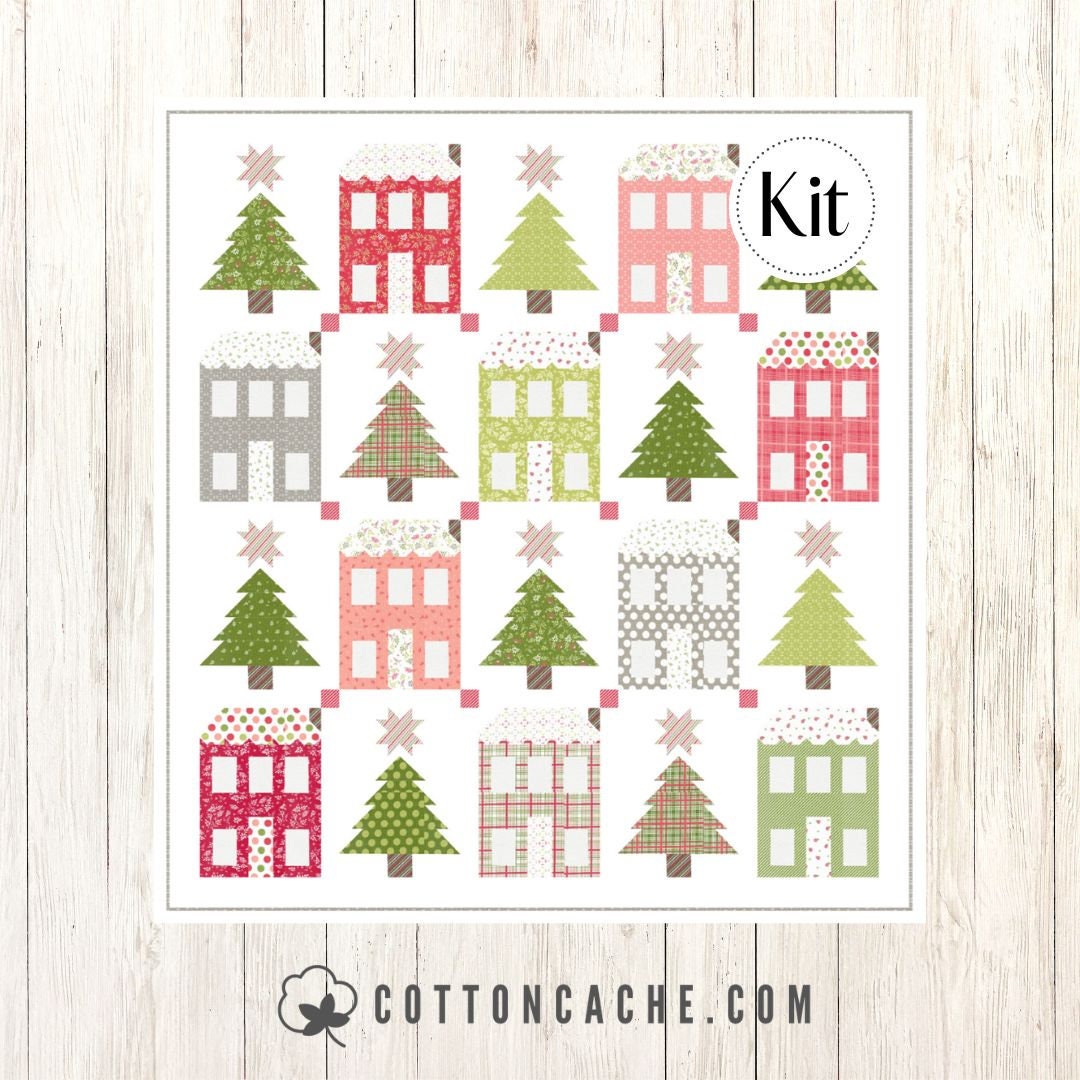 Little Town Quilt Kit Featuring Favorite Things by Sheri & Chelsi ...