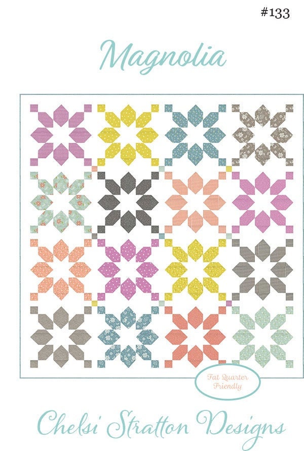Magnolia Quilt Kit featuring Seashore Drive by Sherri & Chesli