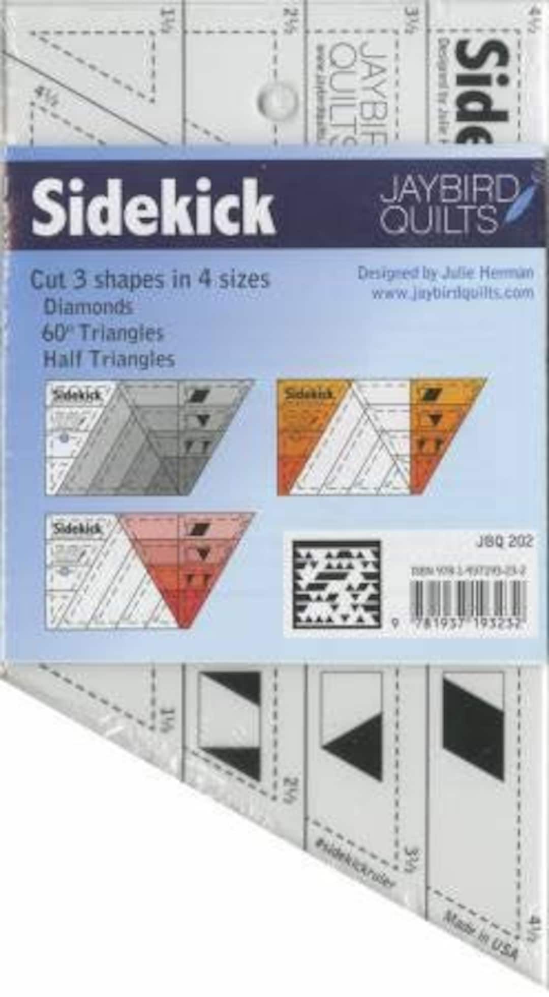 Sidekick Ruler by Jaybird Quilts*sidekick Ruler*triangle Ruler*half ...