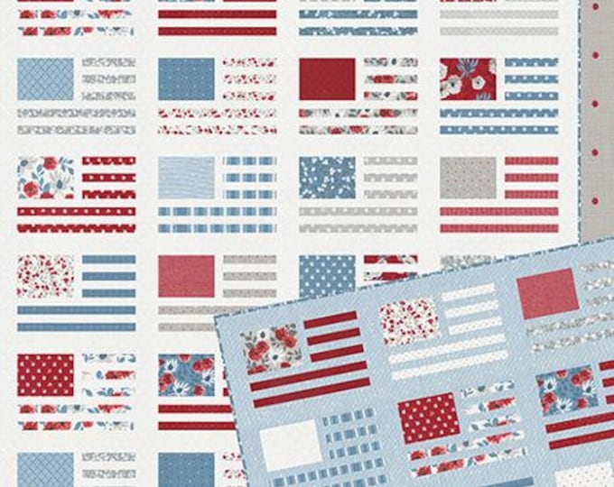 Fly the Flag Quilt Pattern*flag Quilt Pattern*flag Quilt*stars and ...