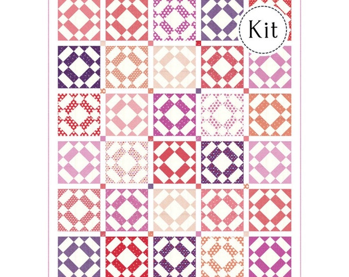 Adore Quilt Pattern by Thimble Blossomsstitch Pink Quilt Patternadore ...
