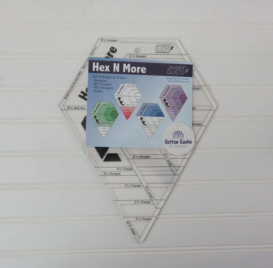 Hex N More Ruler, Hexagon Ruler, Hexi Ruler, Triangle Ruler, Half ...