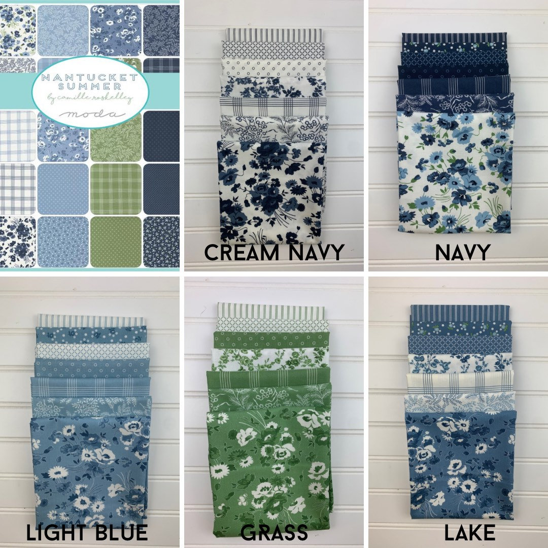 MODA Nantucket FQ Bundles (CC 1085)