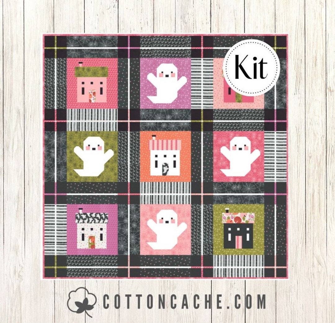 Ghost Town Quilt Kit Featuring Hey Boo by Lella Boutique (CCK100143 ...