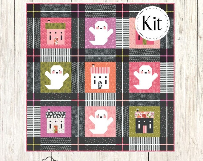 Ghost Town Quilt Kit Featuring Hey Boo by Lella Boutique (CCK100143 ...