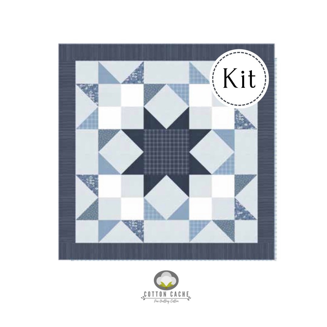 Seaside Quilt Kit Featuring Nantucket Summer
