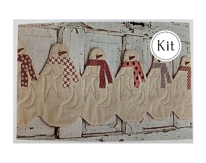 Snowman Table Runner Kit*snowman Table Runner*snowman Kit*snowman Table ...