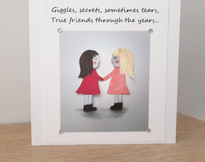 Five Star Friend Birthday Greetings Card - Etsy Canada