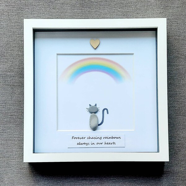 Pebble Art Cats - Etsy UK
