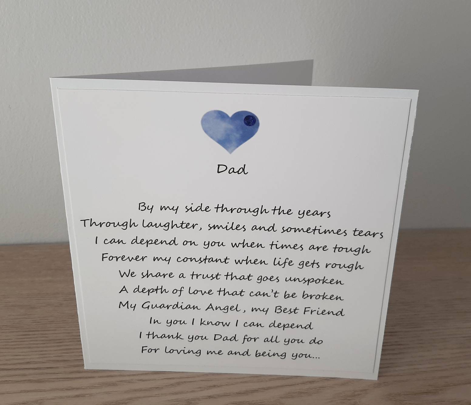 Dad Greeting Card. Dad Birthday Card. Handmade Dad Card. Card - Etsy