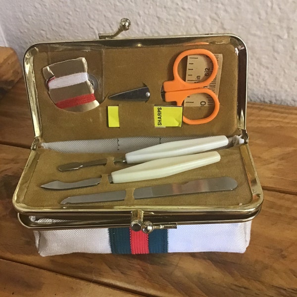 Canvas Sewing Kit - Etsy