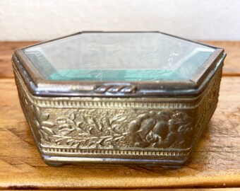 Brass Trinket Box - Etsy