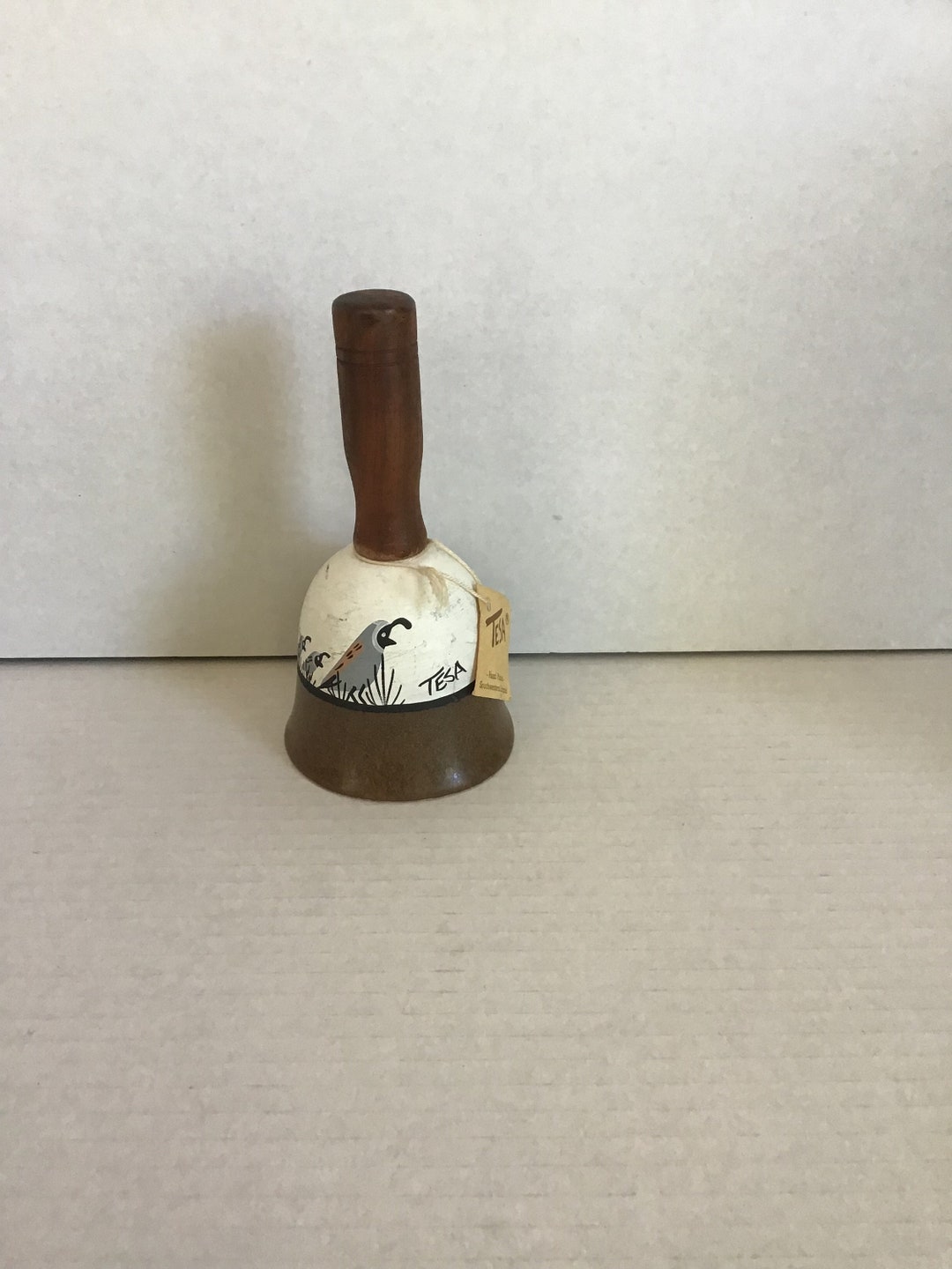 Vintage Tesa Hand Painted Quail Bell Southwestern Originals - Etsy