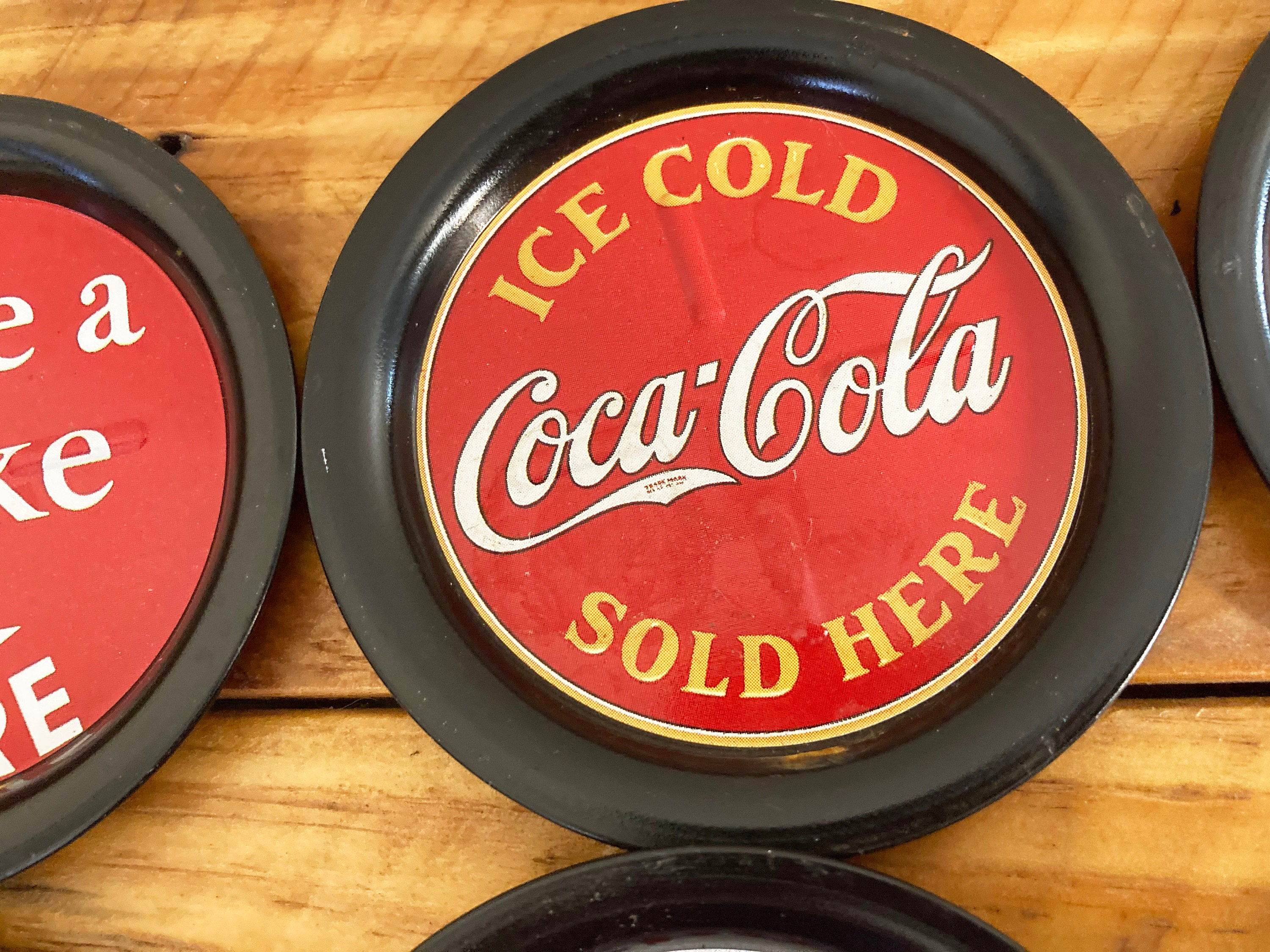 Set of 6 Vintage Coca Cola Coasters - Etsy