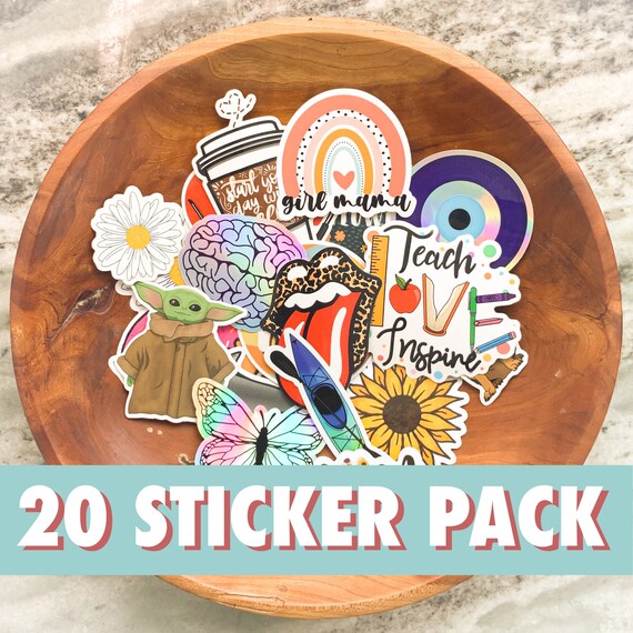 Sticker Pack of 20 - Etsy