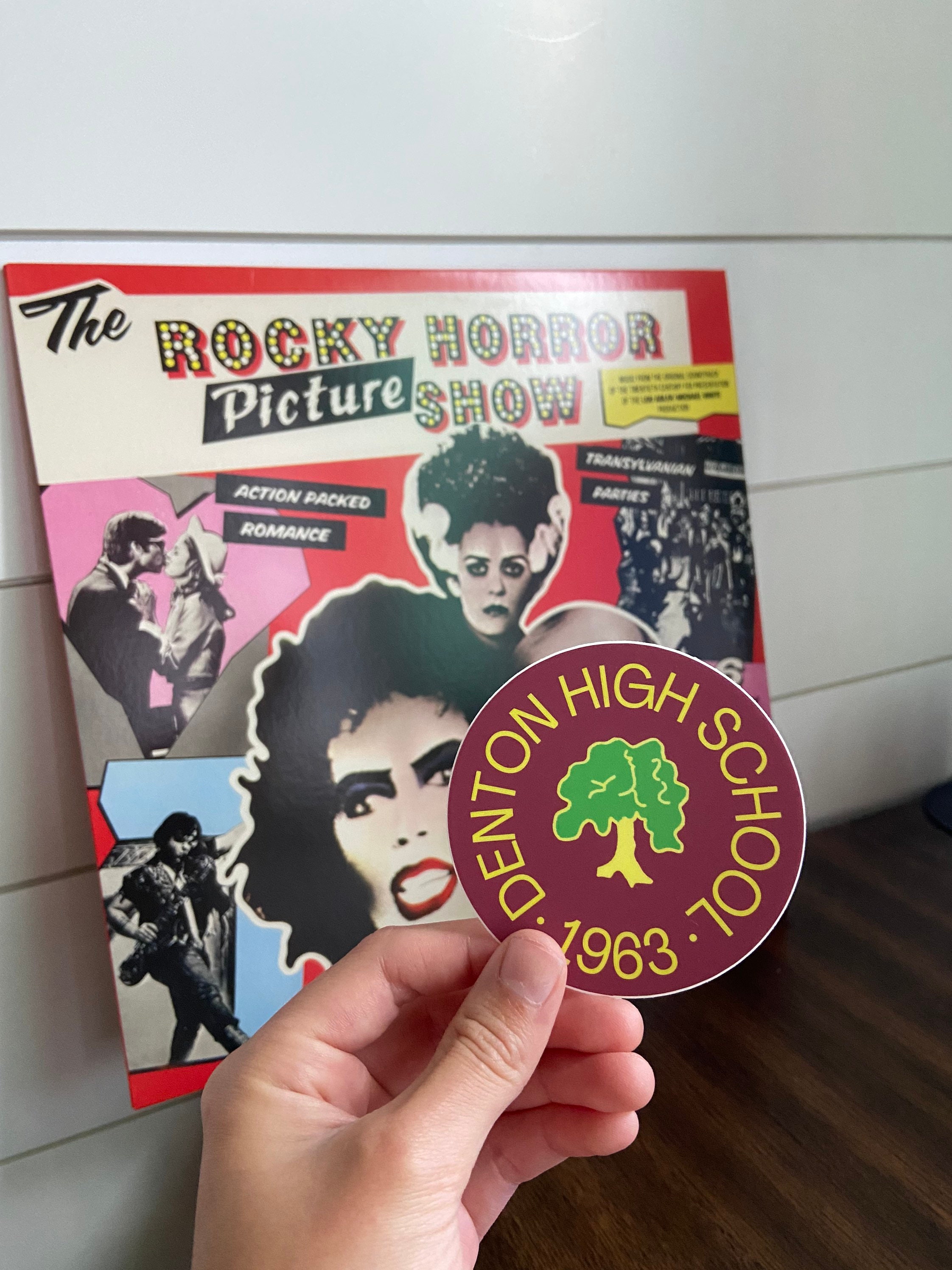 Denton High School Rocky Horror Sticker - Etsy