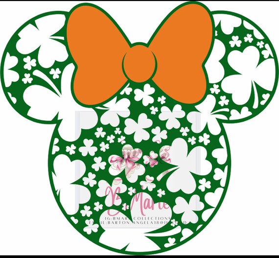 Minnie Mouse Head SVG - Etsy
