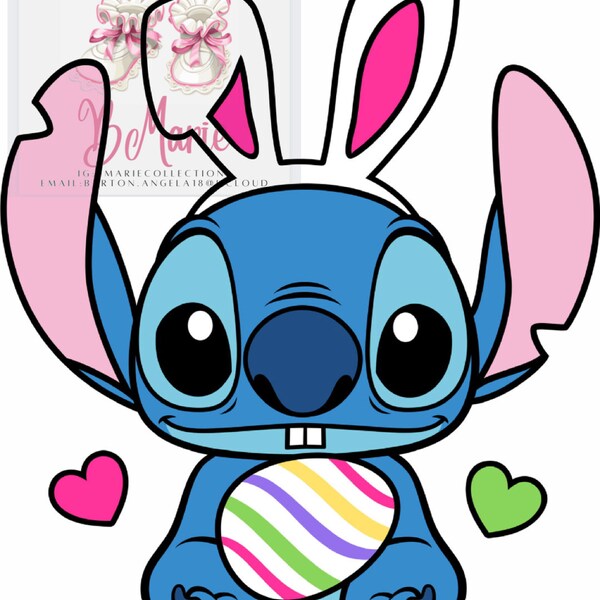 Stitch Angel Easter - Etsy