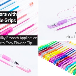 Gel Pens for Adult or Kids Coloring 30 Color Assortment - Etsy