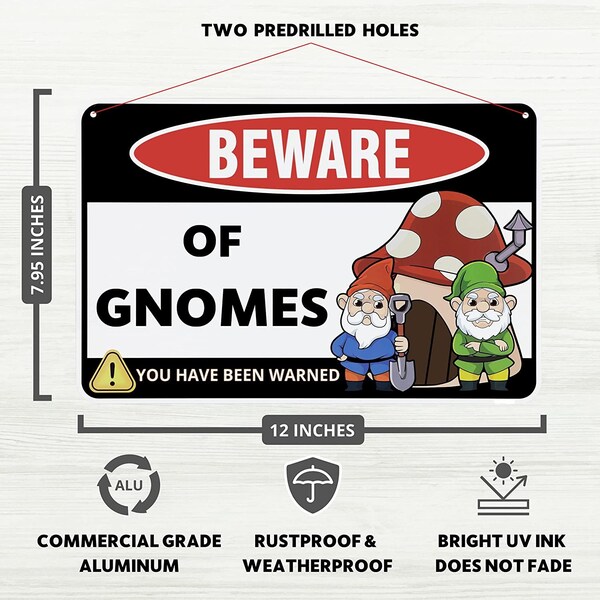 Gnome Poster - Etsy