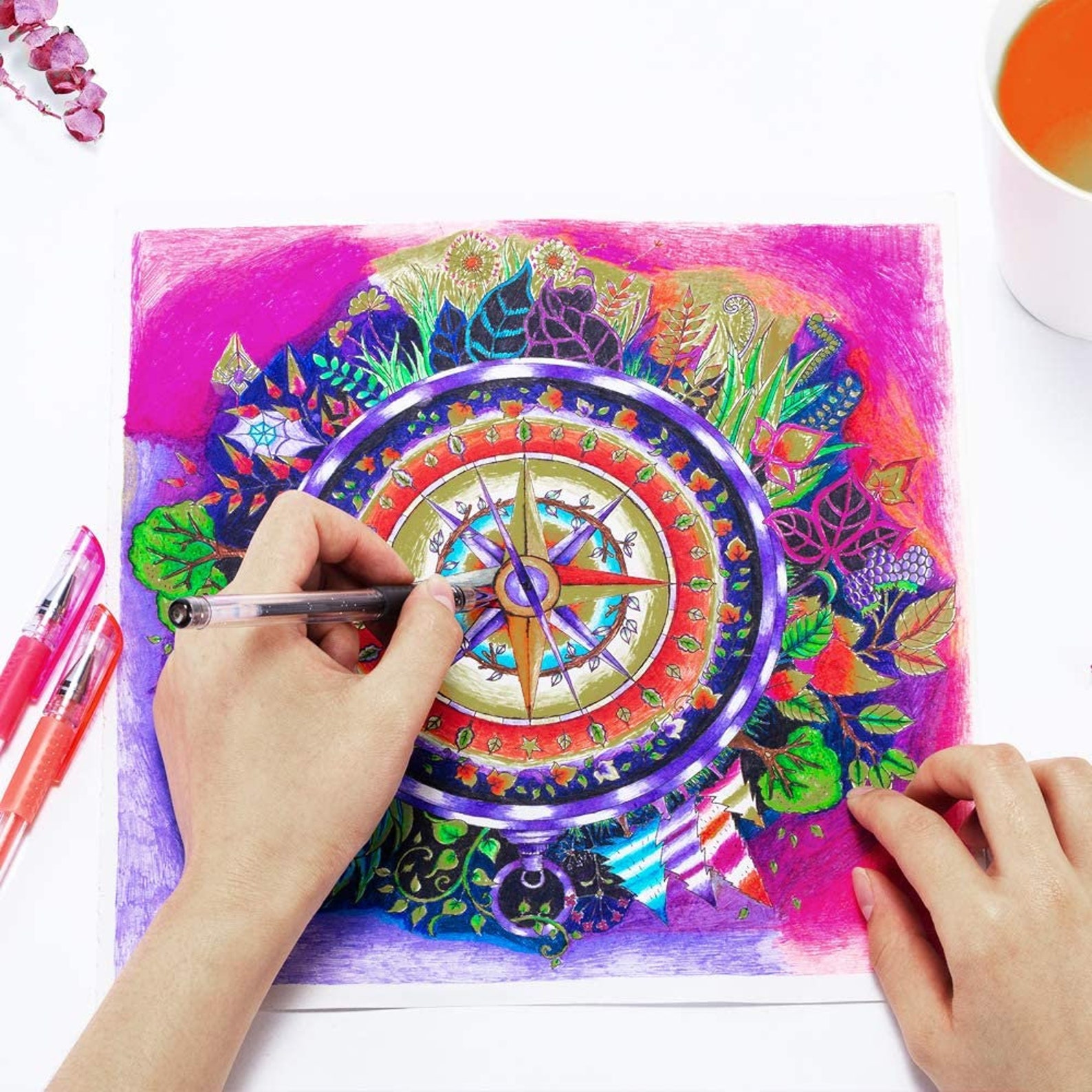 Gel Pens for Adult or Kids Coloring 30 Color Assortment - Etsy