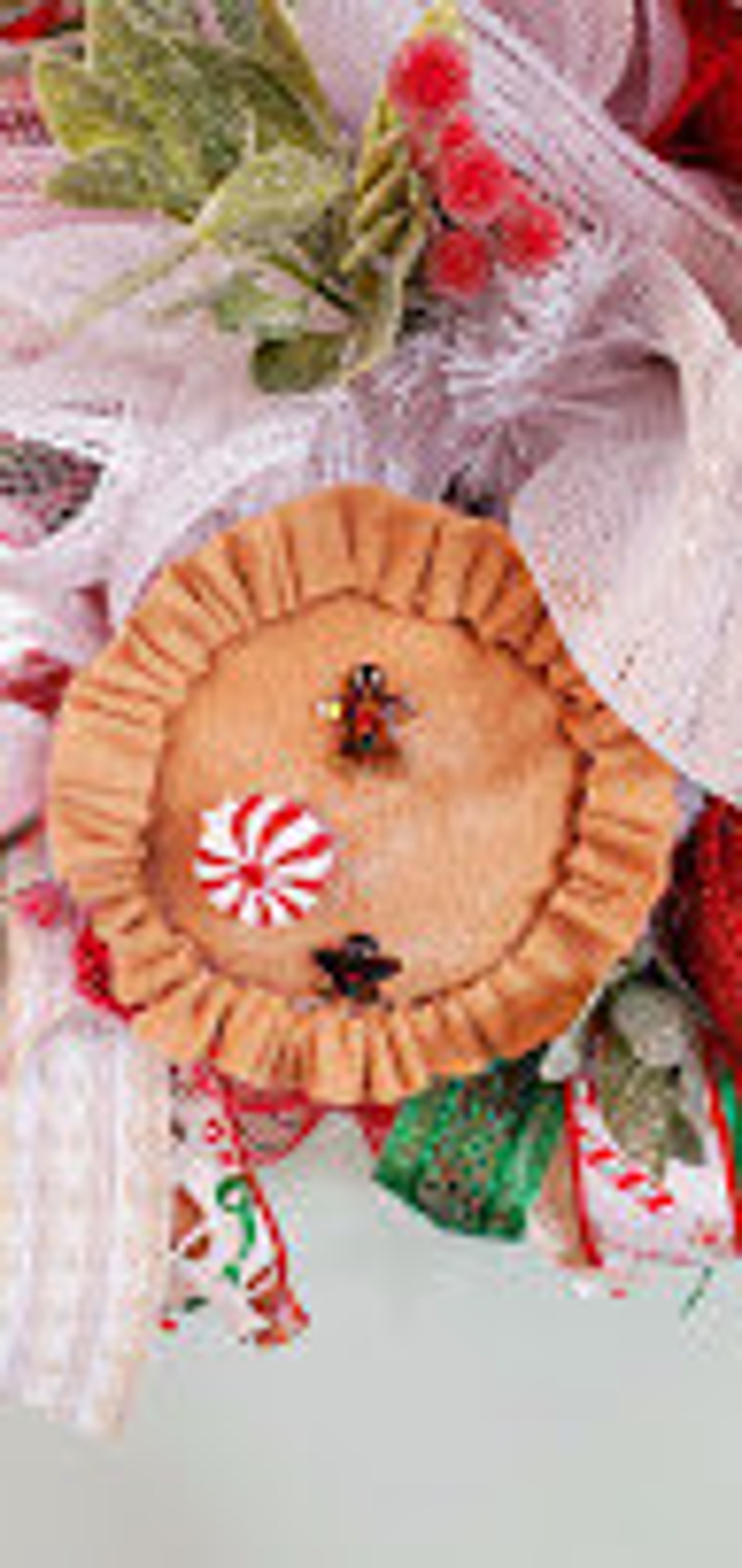 Gingerbread Girl Wreath, Gingerbread Girl Deco Mesh Wreath With ...