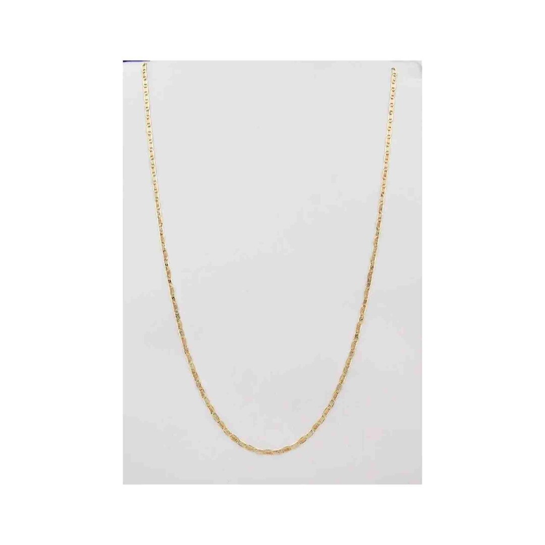 Flat Mariner Style Chain Solid 18k Yellow Gold - Etsy