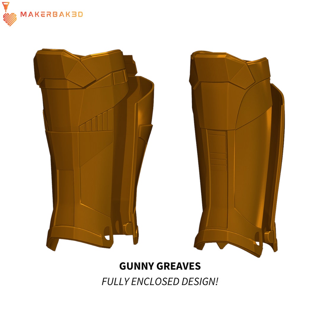 The Gunny Greaves Shin Armor - Etsy