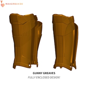 The Gunny Greaves Shin Armor - Etsy