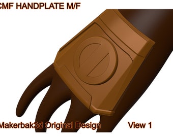 Hand Armor 3d File - Etsy