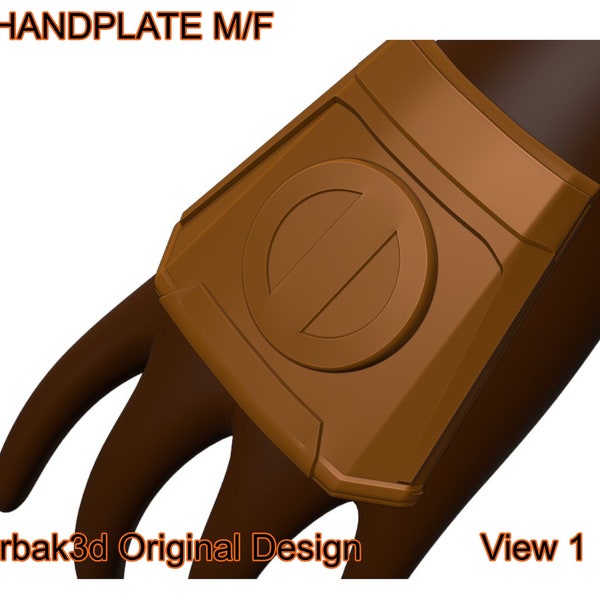 Hand Armor 3d File - Etsy