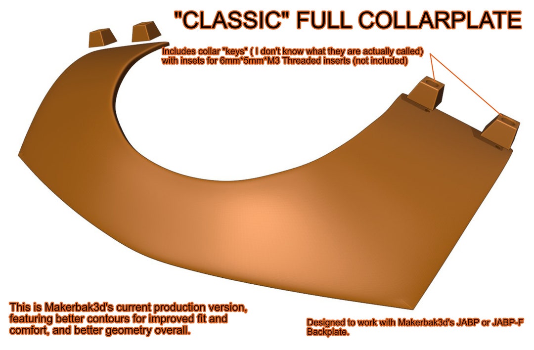 Classic Bounty Hunter Neck Collar Armor 3D Printable - Etsy