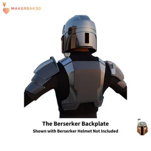 3D Printable Armor Berserker Torso Kit - Custom Chestplate for Cosplay ...