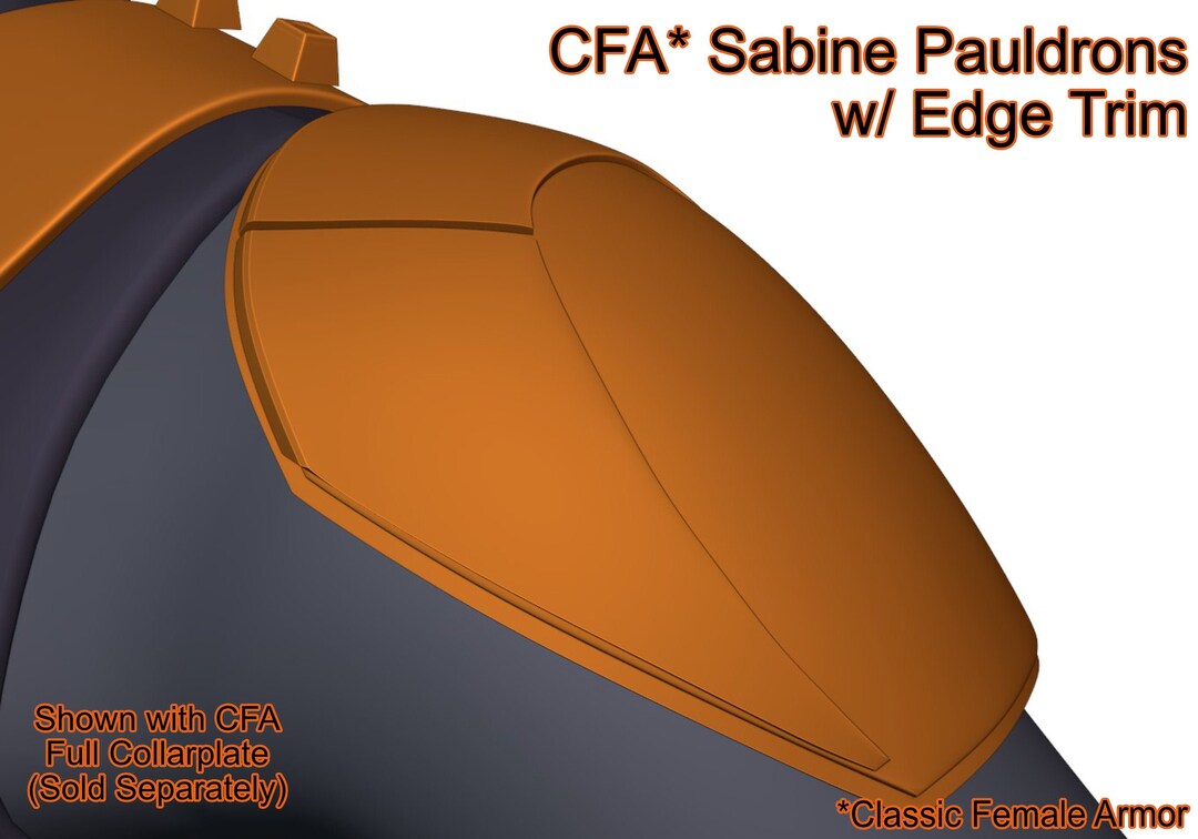 Rebel Trim Shoulder Armor 3D Printable - Etsy