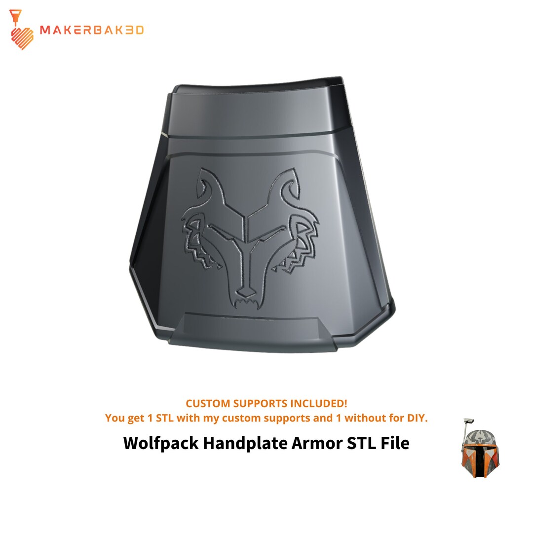 Wolfpack Hand Armor 3D Printable - Etsy