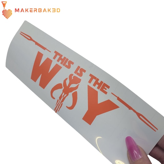 This is the Way Decal - Etsy