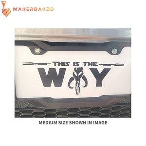 This is the Way Decal - Etsy