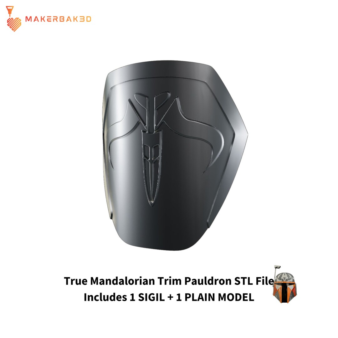 True Hunters Trim Shoulder Armor 3D Printable - Etsy