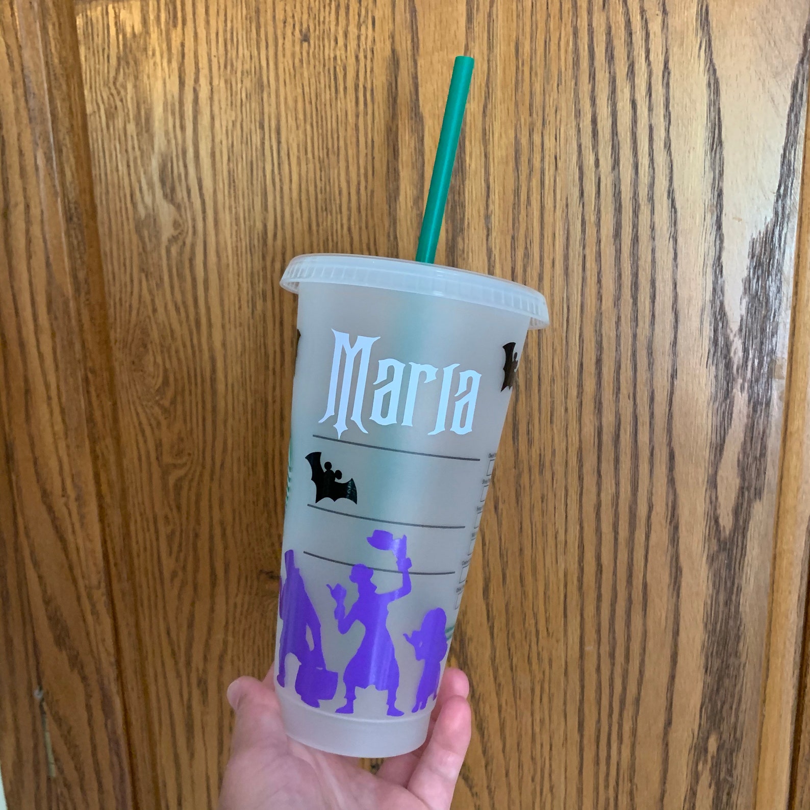 Haunted Mansion Starbucks Cold Cup - Etsy