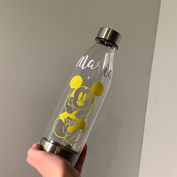Mickey Water Bottle - Etsy