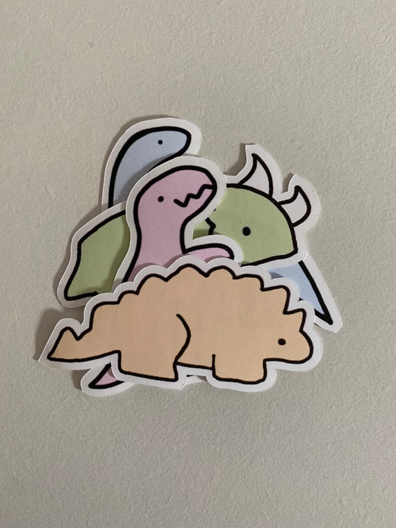 Dino Sticker Pack | Etsy