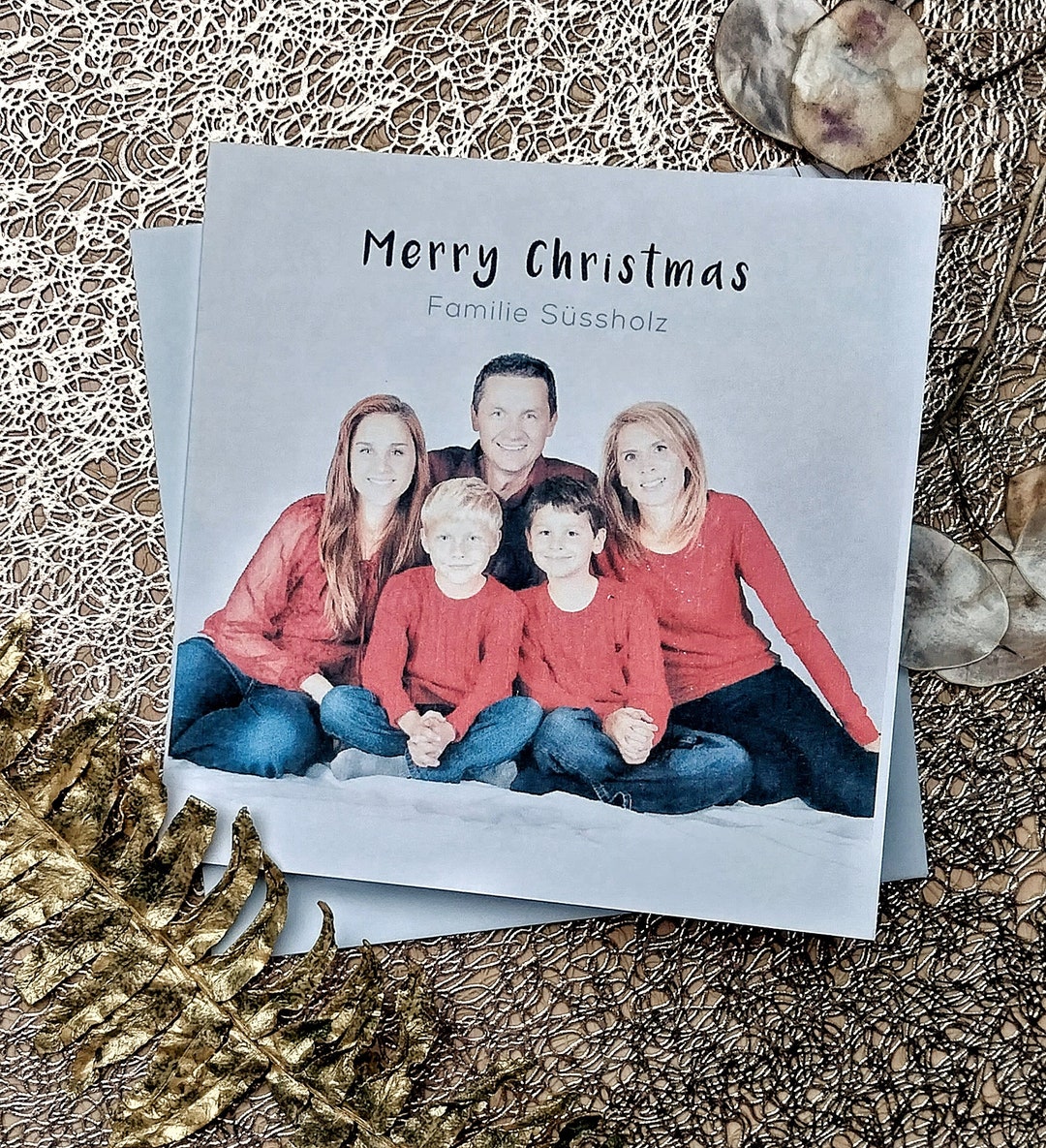 Design Your Own Cards With Your Own Photo and Text for Your Family With ...