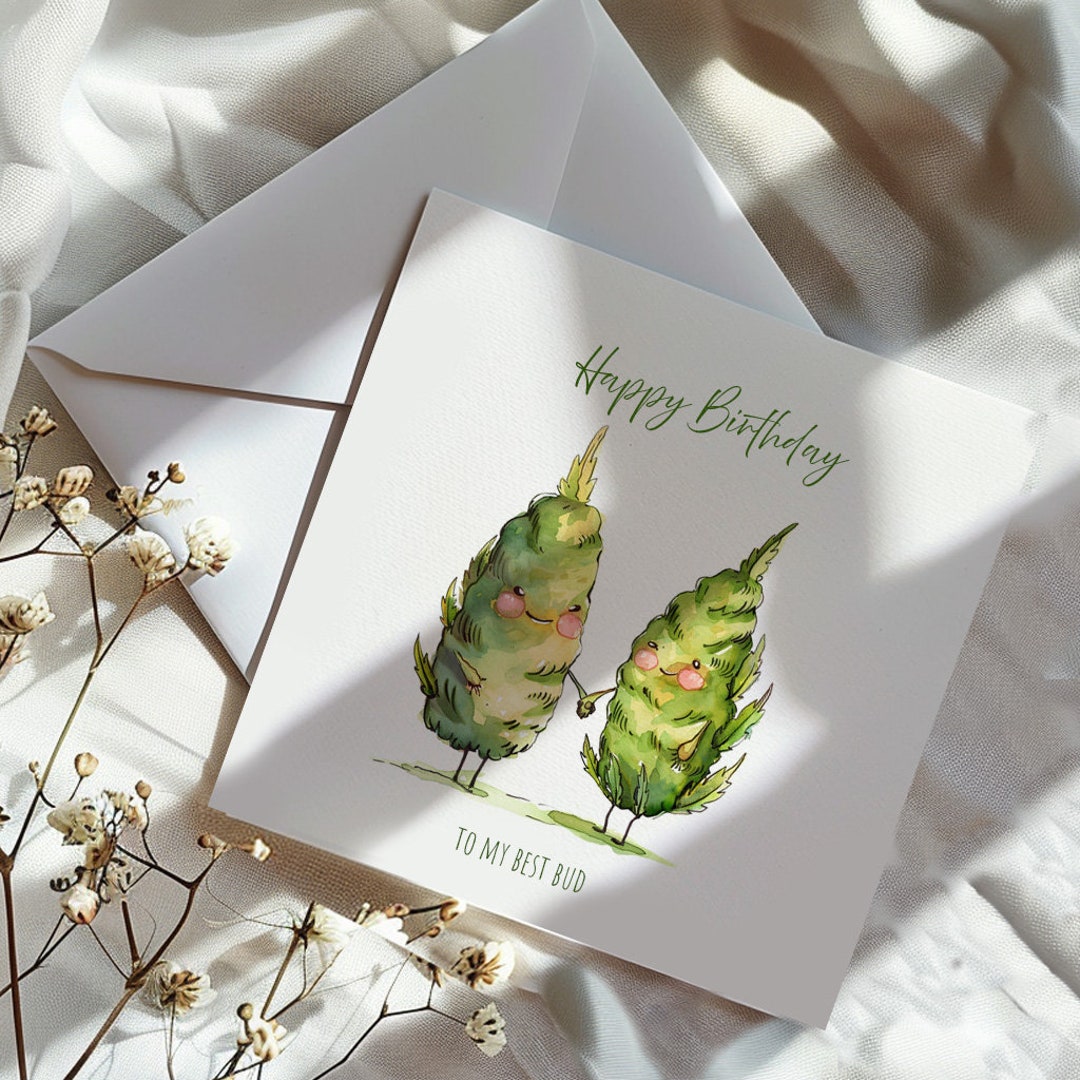 Cannabis Legalization Germany 2024 Happy Birthday Cards Marijuana ...