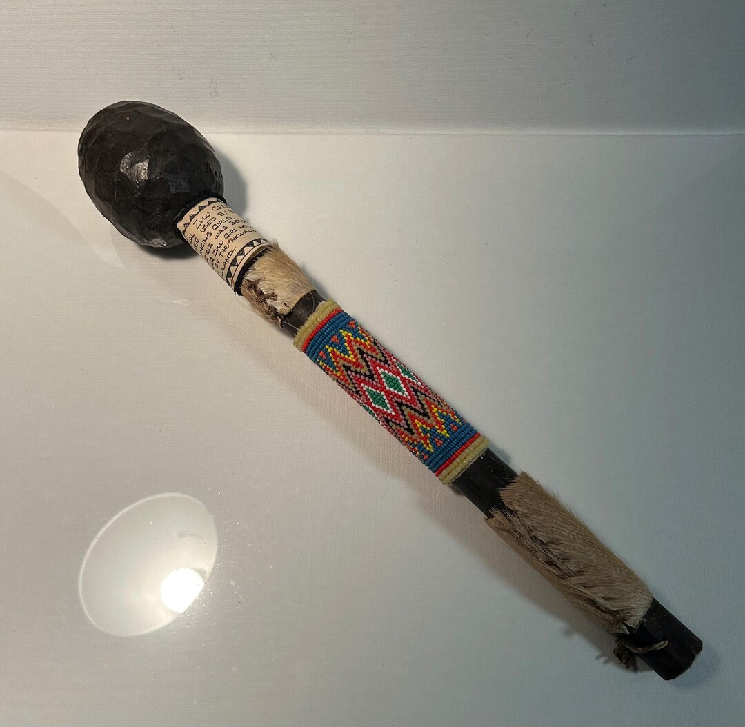 Zulu Knobkerrie Club Authentic Hand Made - Etsy