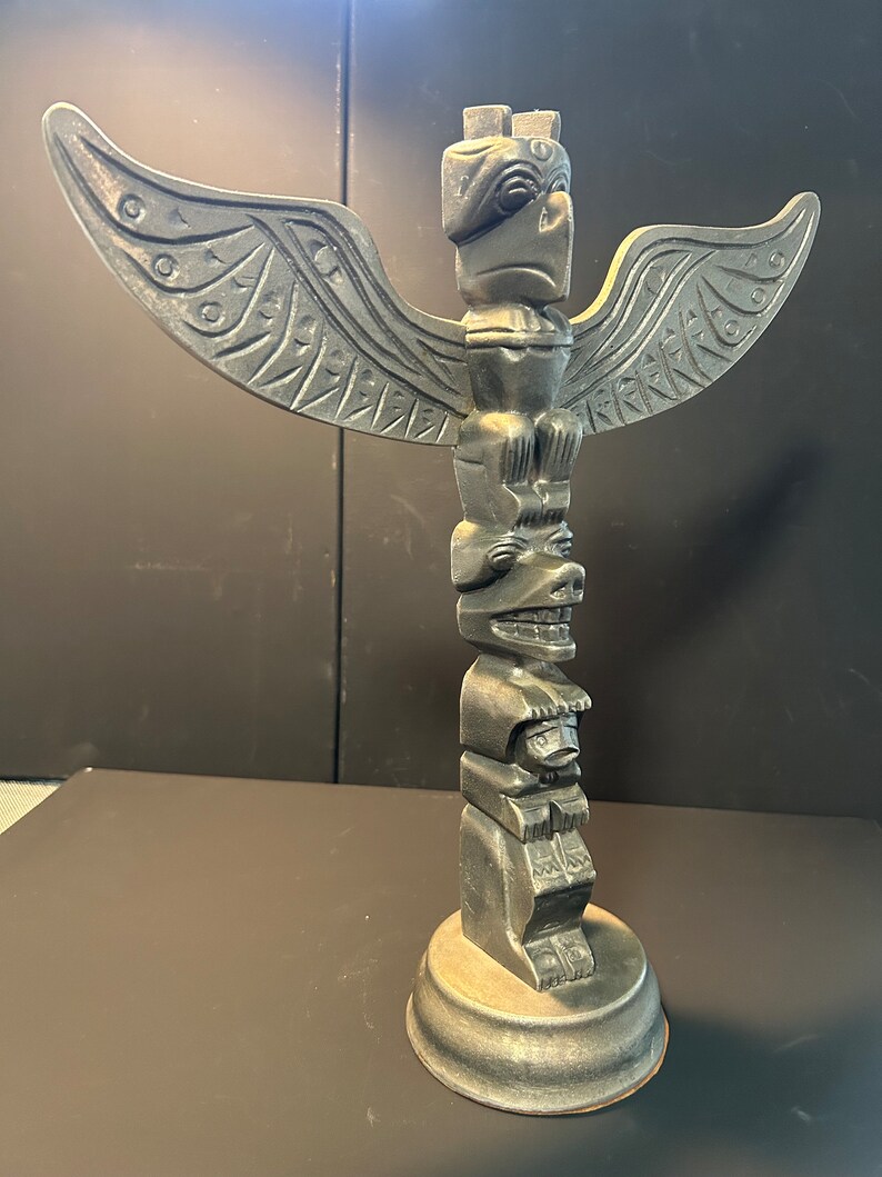 Totem Pole First Nations Cast Metal - Etsy