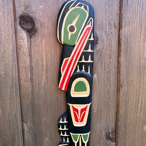 Raven First Nations Carving Signed - Etsy