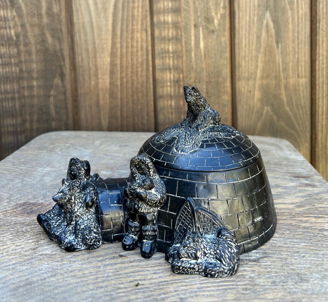 Inuit Eskimo Sculpture Igloo - Etsy